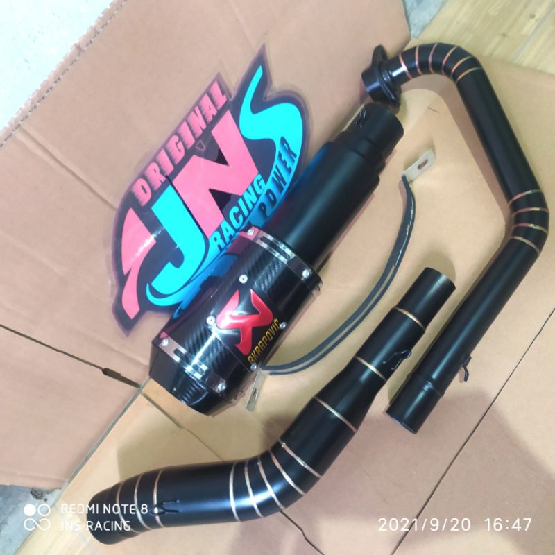 Jual KNALPOT AKRAPOVIC R15 V2 V3 SONIC VIXION CB150R NEW GSX MT15 ...