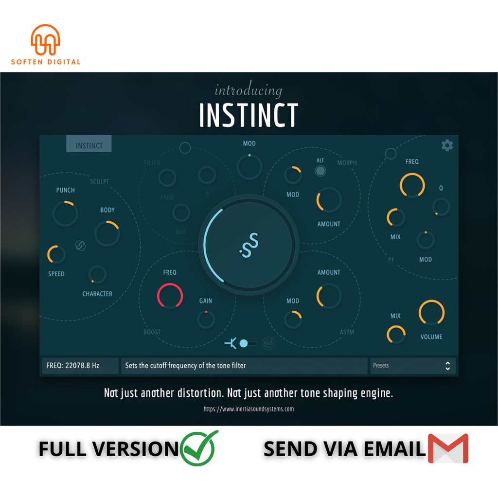 Jual Inertia Sound Systems Instinct VST Plugin nother distortion, dynamics processing or a sound ...