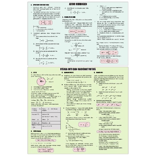 Jual Poster Rumus Fisika SMA Lengkap | Shopee Indonesia