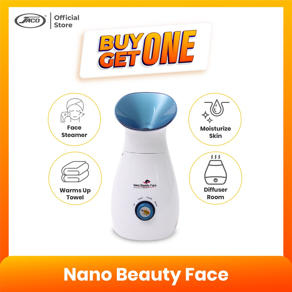 Jual BUY 1 GET 1 - Facial Uap Steamer Wajah Nano Beauty Face Alat ...
