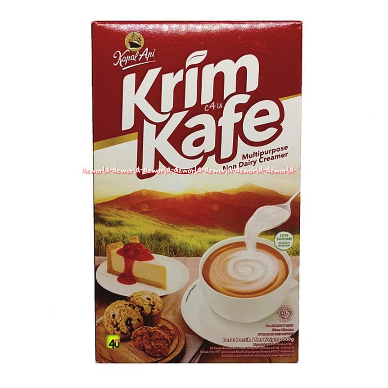Jual Kapal Api 500gr Krim Kafe Multipurpose Non Dairy Creamer Krimer ...