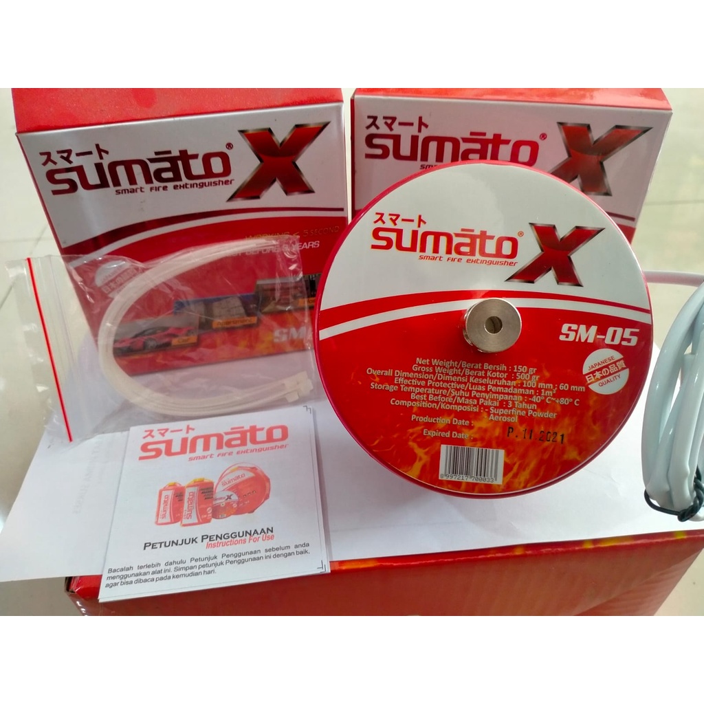 Jual Sumato APAR Alat Pemadam Kebakaran Api Otomatis SM 05 SM-05 ...