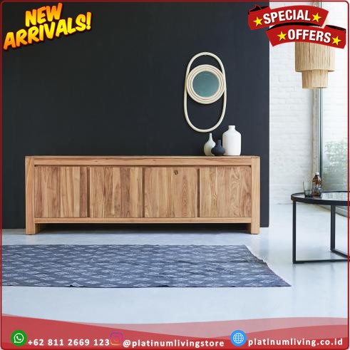 Jual Lemari buffet minimalis kayu jati eden teak sideboard ...