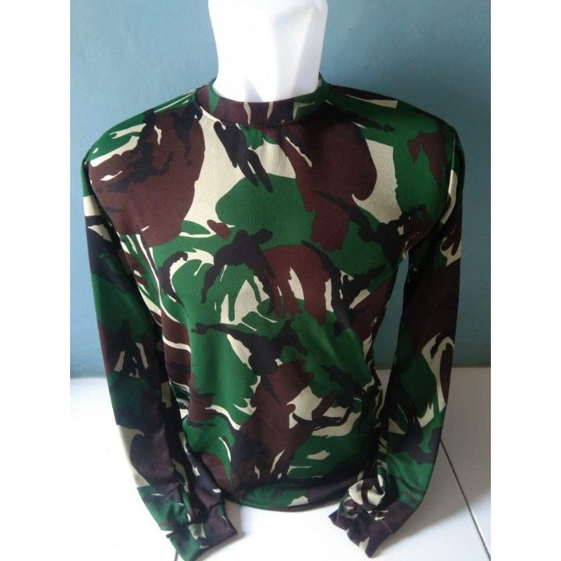 Jual KAOS LORENG TNI MALVINAS BAHAN DRYFIT LENGAN PANJANG | Shopee Indonesia