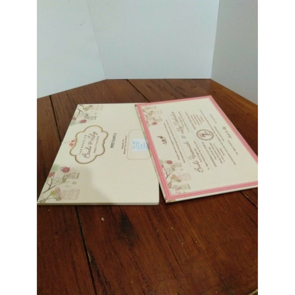 Jual Undangan Pernikahan Hard Cover Landscape | Shopee Indonesia