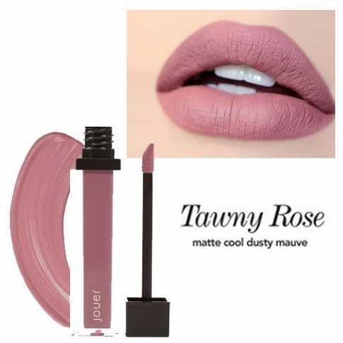 Jual JOUER Liquid Lipstick Tawny Rose ( matte dusty mauve ) | Shopee Indonesia