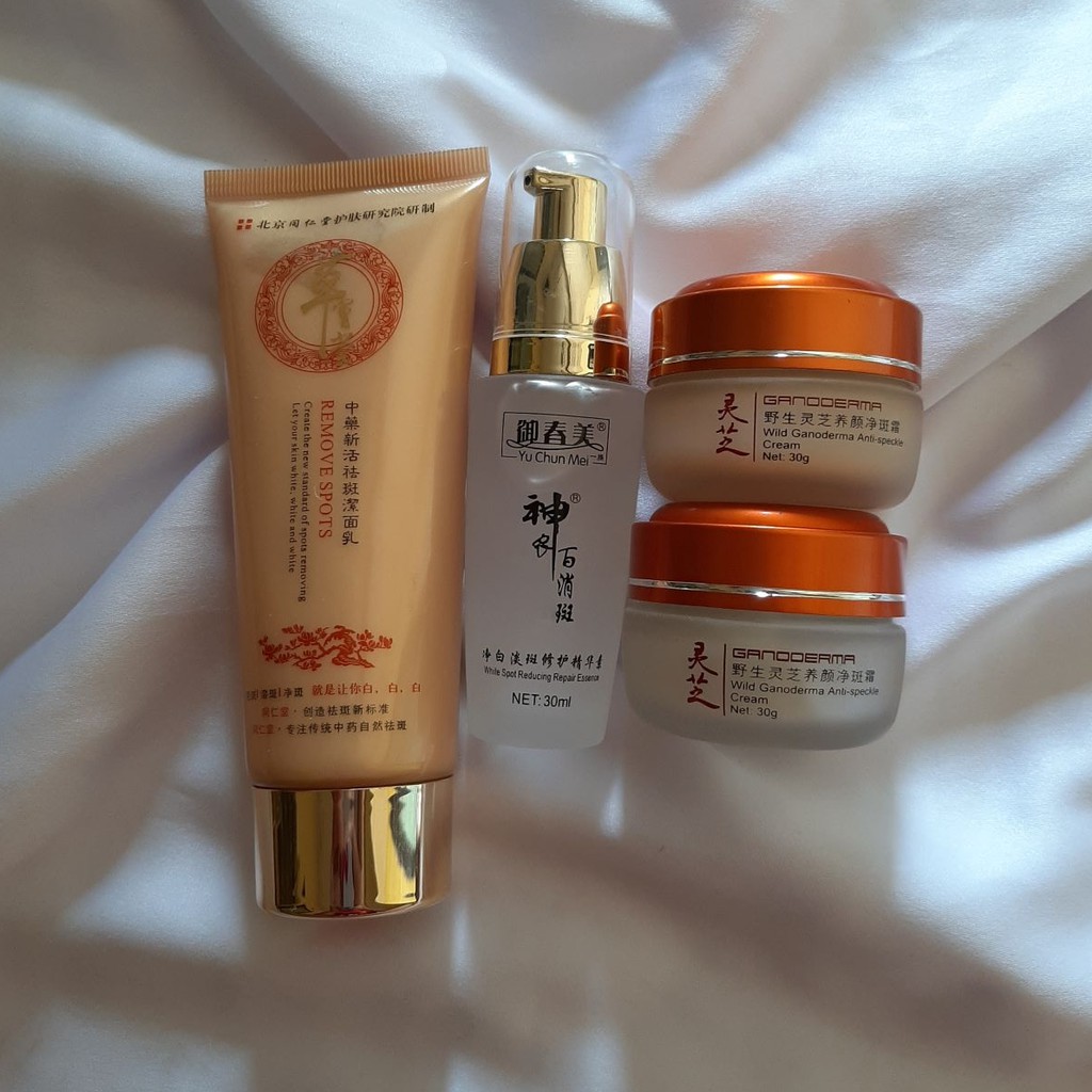 Jual [IMPORT] YU CHUN MEI GOLD / PAKET YU CHUN MEI GANODERMA. CREAM ...