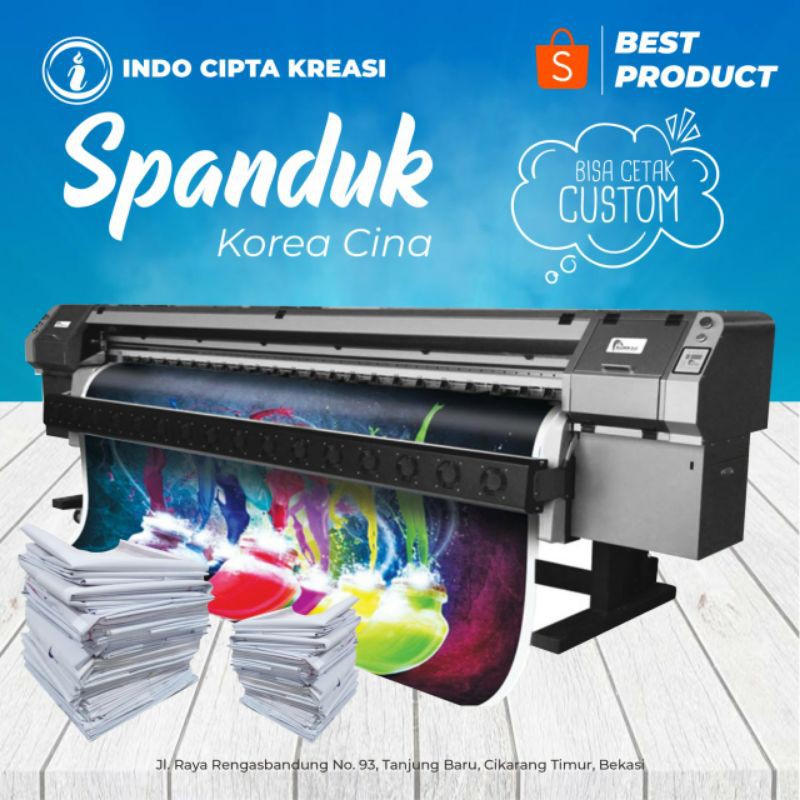 Jual Cetak spanduk / banner / baliho / flexi korcin | Shopee Indonesia