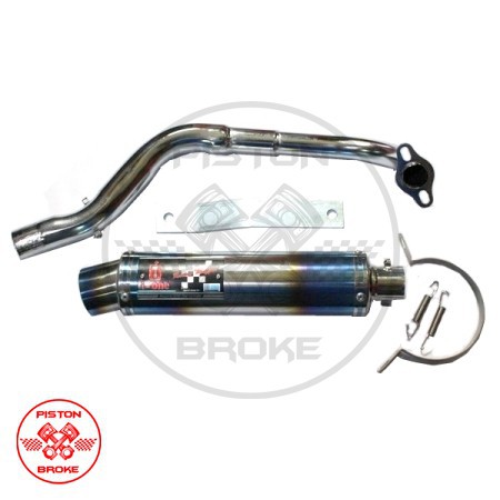 Jual KNALPOT RACING I-ONE PELANGI MIO M3 | Shopee Indonesia