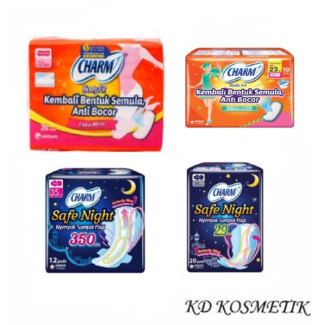 Jual Pembalut Softex #Pembalut Charm Safe Night#Pembalut Wanita ...