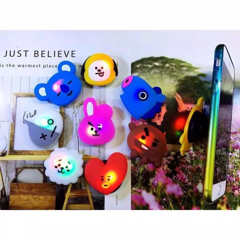 Jual Pop socket BT21/BTS | Shopee Indonesia