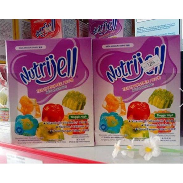Jual Aneka Snack Nutrijell Rasa Anggur ( Grape ) 10 gram / gar Agar ...