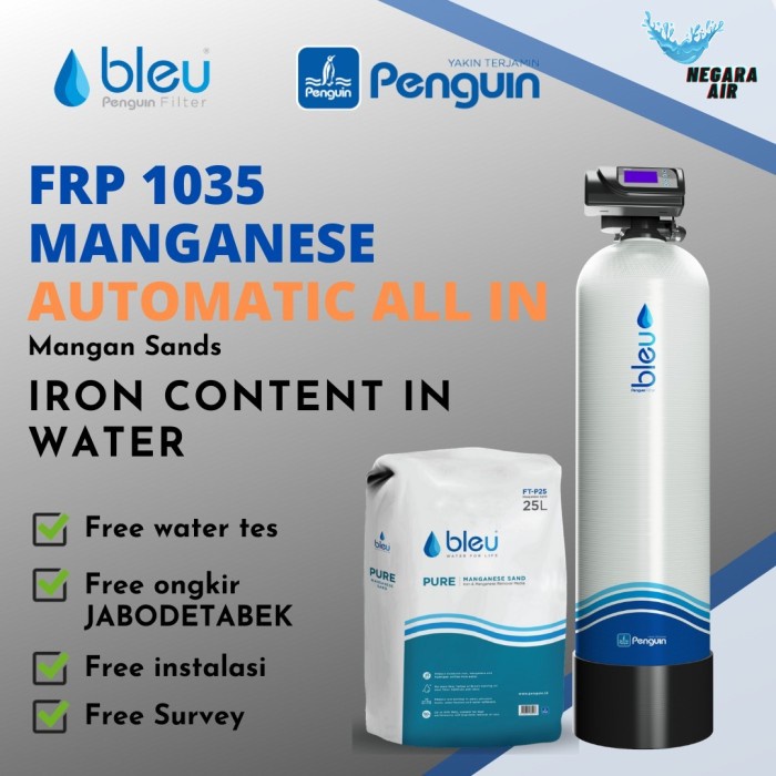 Jual Paket Filter Air Penguin bleu Sumur toren tandon Pdam saringan air ...