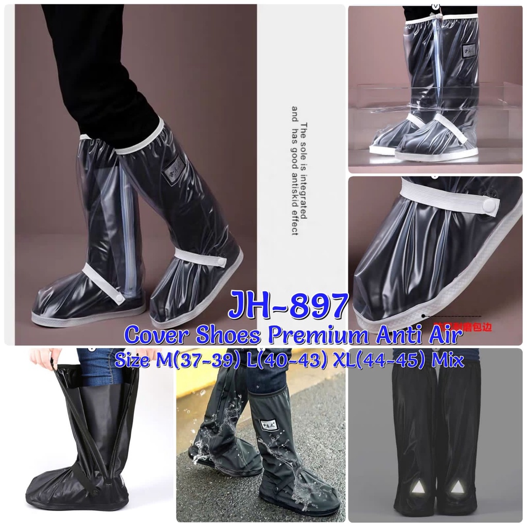 Jual Jas Hujan Sepatu / Cover Sepatu Anti Air Hujan / Pelindung Sepatu ...