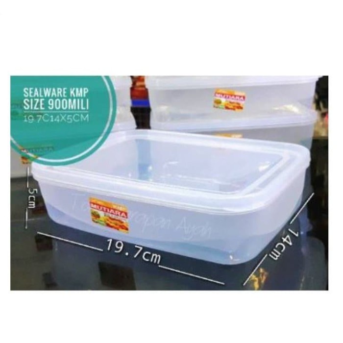 Jual Food Box 900ml Plastik / Tempat Kotak Wadah Makanan Serbaguna ...