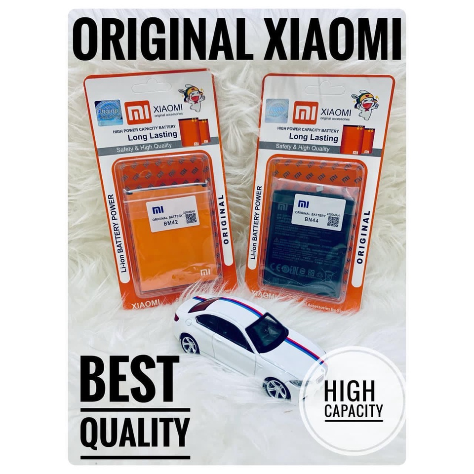 Jual BATERAI / BATTERY ORIGINAL 99% FULL CELL XIAOMI BN20 / BN30 / BN31 ...