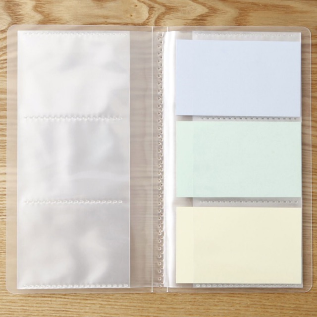 Jual MUJI Photocard Album / Card Holder Side Opening 3 Rows 60 slot 180 ...