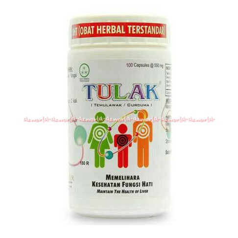 Jual Tulak 100 capsule obat herbal 100 kapsul untuk kesehatan hati dan ...