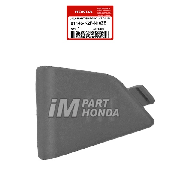 Jual 81146-K2F-N10ZE Lid Smart Emergency Scoopy eSP K2F Prestige Hitam ...