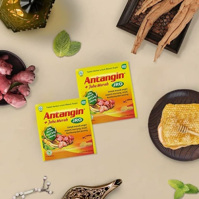 Jual Antangin JRG Tablet 1 pack isi 2 Renteng @ 10 strip x 4 tablet ...