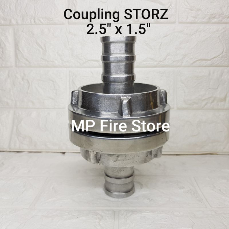 Jual COUPLING REDUCER STORZ 2.5 x 1.5 SELANG PEMADAM FIRE HOSE VARIABLE ALUMINIUM | Shopee Indonesia