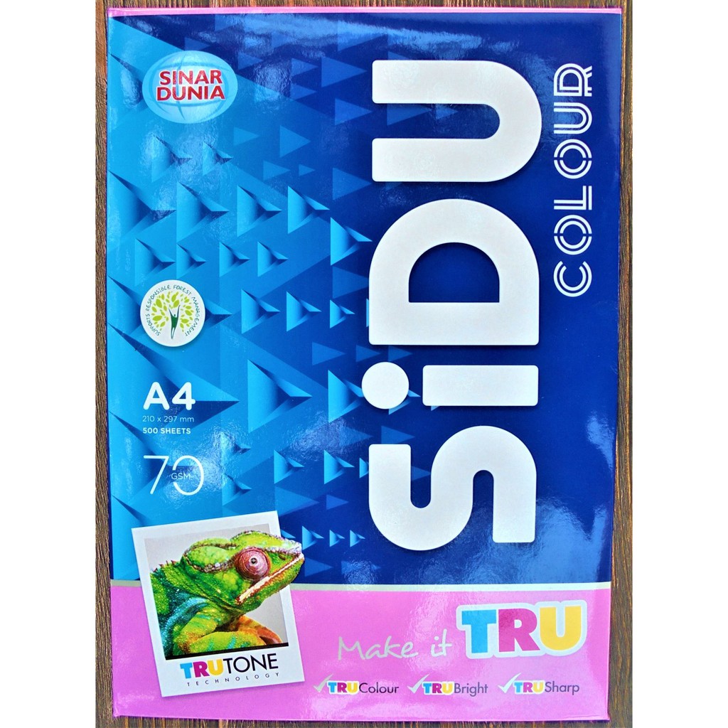 Jual Kertas HVS Wrn Merah A4 70 Gr Sidu | Shopee Indonesia