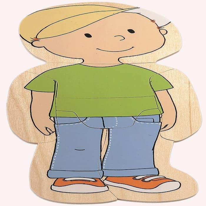 Jual BELEDUC Layer Puzzle "Your Body" Boy | Shopee Indonesia