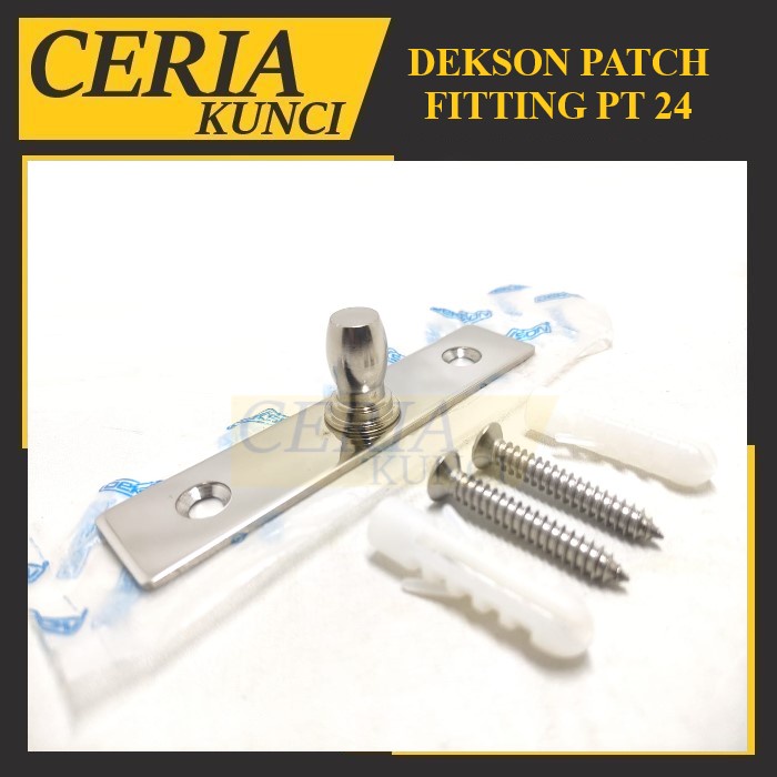 Jual Patch Fitting Dekson PT 24 TOP Fitting Pintu Kaca PT24 Dekkson | Shopee Indonesia