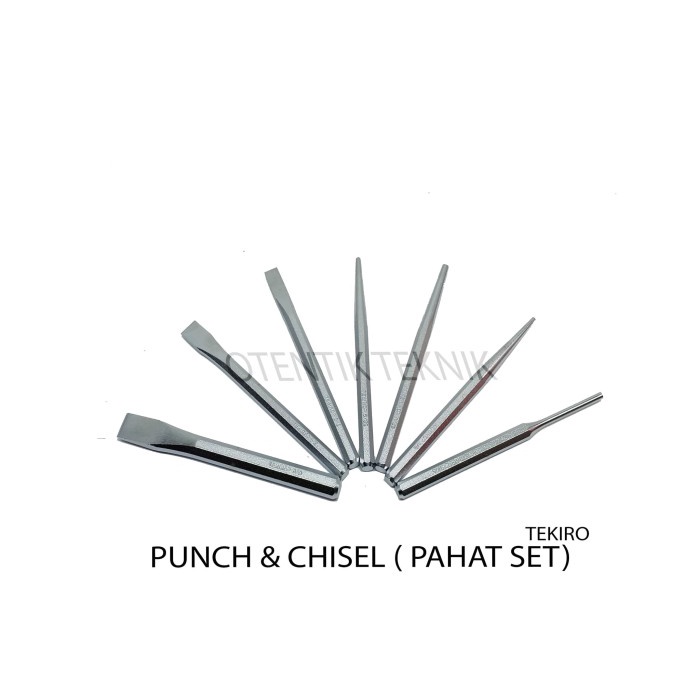 Jual HANMA | TEKIRO PUNCH AND CHISEL SET 7 PCS - PAHAT SET TEKIRO 7 PCS | Shopee Indonesia