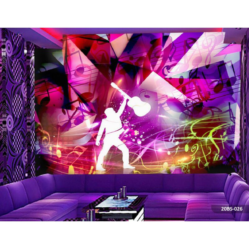 Jual Wallpaper Custom Tema Musik , Wallpaper Studio Musik 3D ...