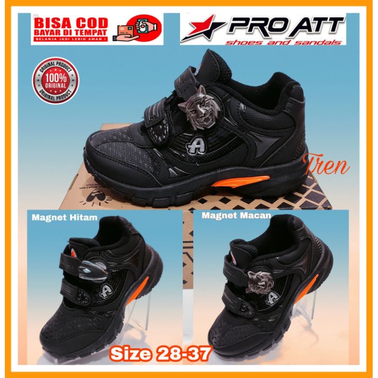 Jual PRO ATT MGP MAGNET ORIGINAL Sepatu Sekolah Anak Cowok Cewek TK SD ...