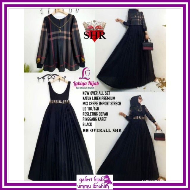 Jual GHUI ~ [KOSONG] BB TASYA OVERALL MAXY DRESS COUPLE (ORIGINAL SHR ...