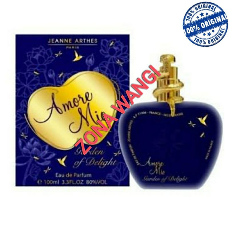 Jual Parfum Original - Jeanne Arthes Amore Mio Garden of Delight Woman | Shopee Indonesia