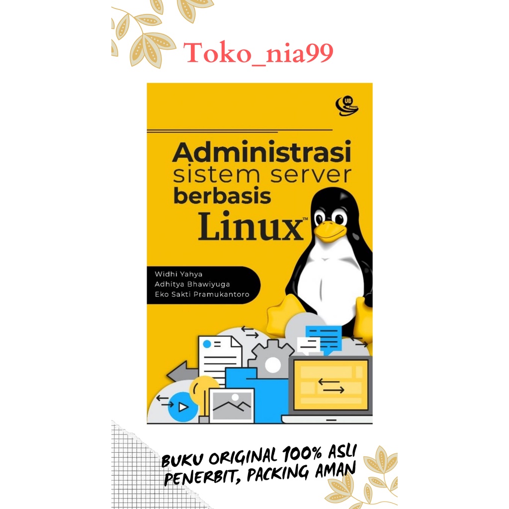 Jual Administrasi Sistem Server Berbasis Linux ORI UB PRESS | Shopee Indonesia