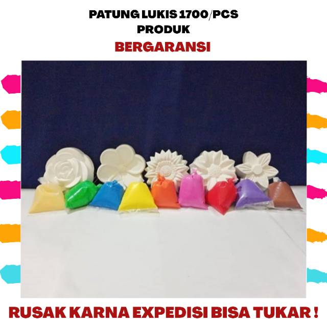Jual Mainan anak edukasi patung lukis-patung gypsum-patung3D ...