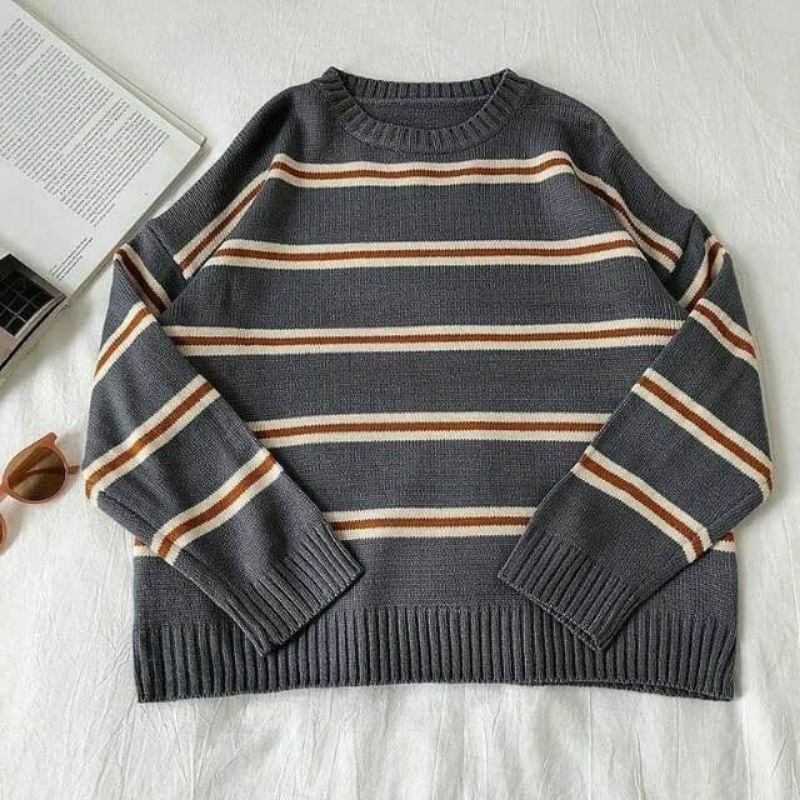 Jual Baju Rajut Wanita TRIVIA / BLOUSE RAJUT / SWEATER RAJUT / ATASAN ...