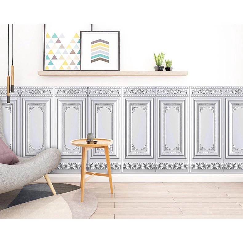 Jual Wallpaper 3D Foam Tembok Dinding Motif Pintu Jendela / Stiker Foam ...