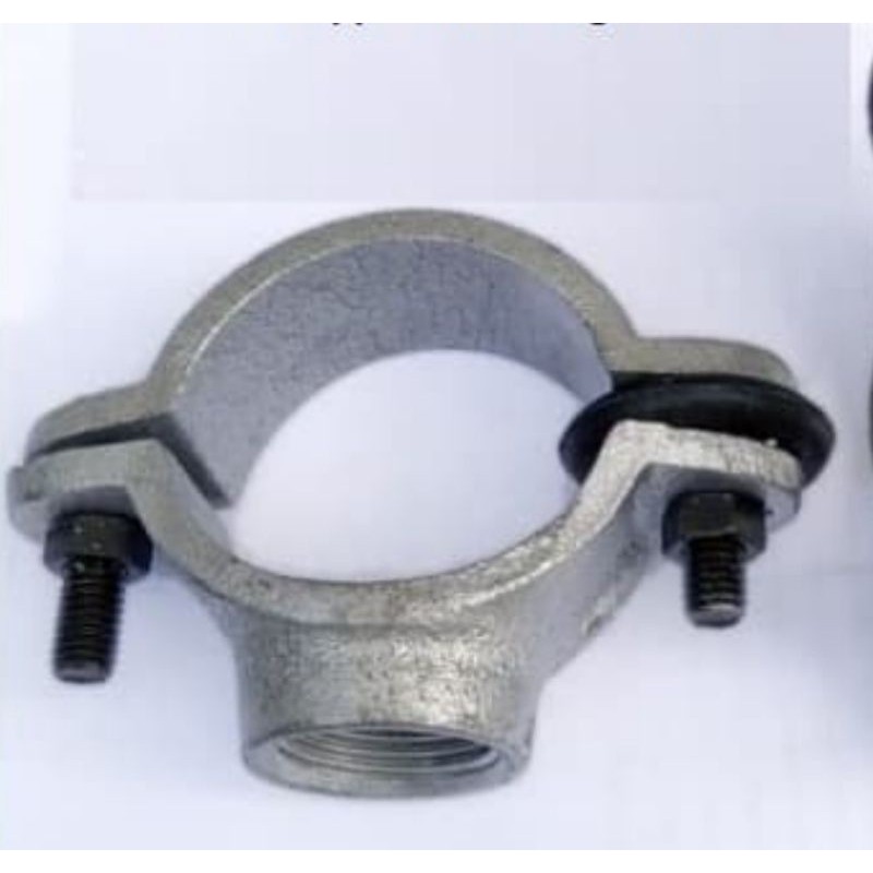 Jual Galvanis Saddle Clam 1 1/2 " x 3/4 " - Klem Besi Saddle | Shopee ...