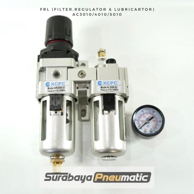 Jual Air Unit Pneumatic Frl Xcpc ~ Ac4010-04 (Auto Drain) | Shopee Indonesia