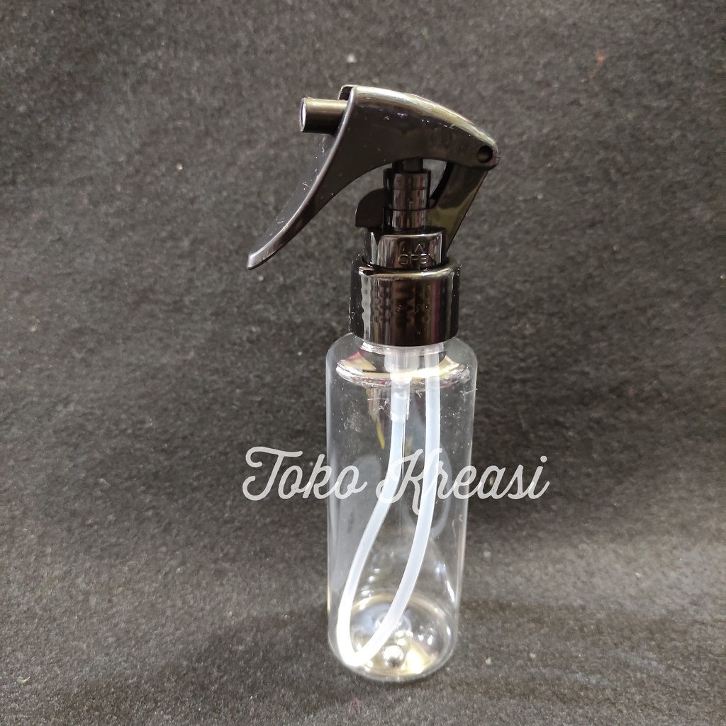 Jual Botol Trigger / Botol Hand Sanitizer / Disinfektan / Sabun Mini Spray Bening Tebal | Shopee ...