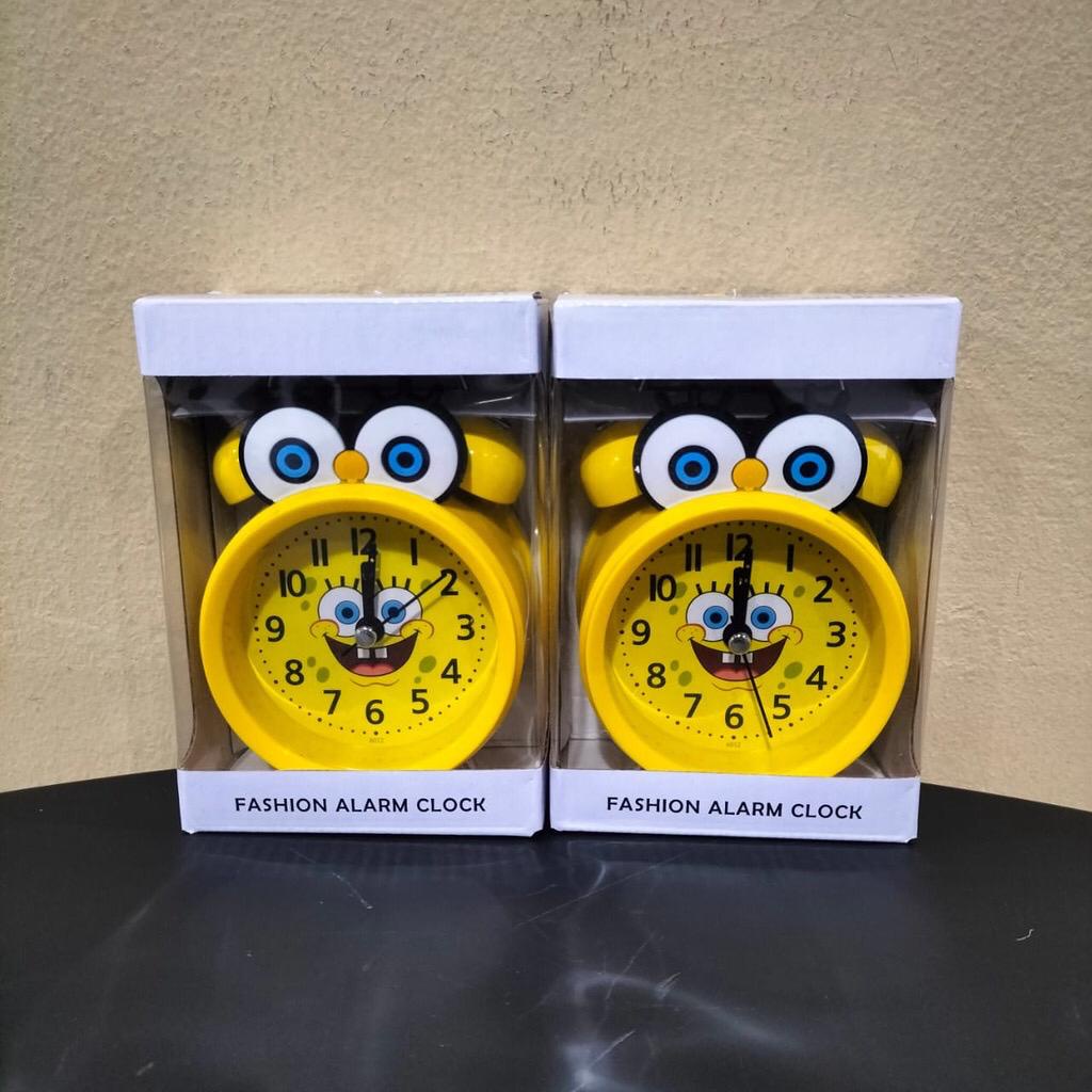 Jual Jam Alarm Jam Weker Lucu -Anak spongebob suara Kencang Tipe 6012 ...