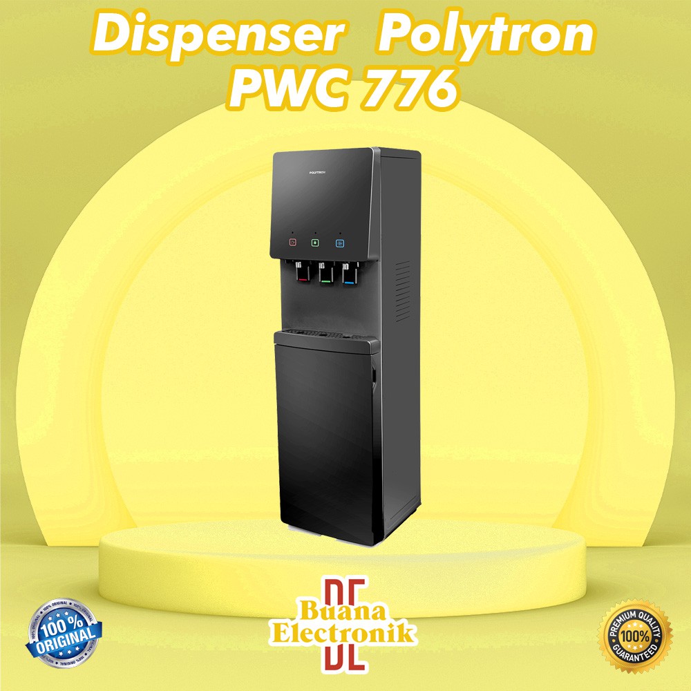 Jual DISPENSER GALON BAWAH POLYTRON PWC 776 ORIGINAL | Shopee Indonesia