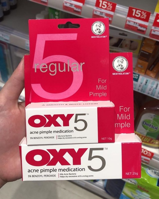 Jual ORIGINAL OXY obat jerawat OXY 5 OXY 10 (READY 30 SEPT) | Shopee ...