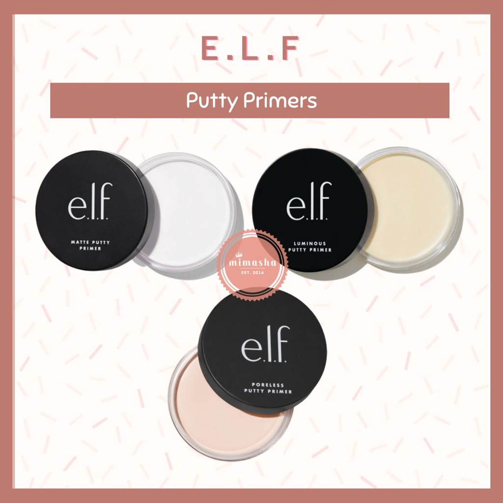 Jual ELF E.L.F Poreless Putty Primer Matte Luminous Putty Primer ...