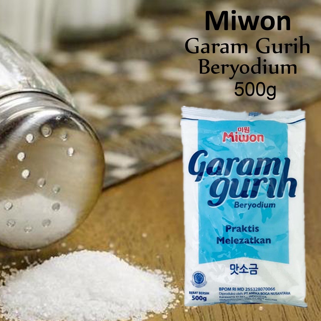 Jual Miwon garam gurih beryodium | Shopee Indonesia