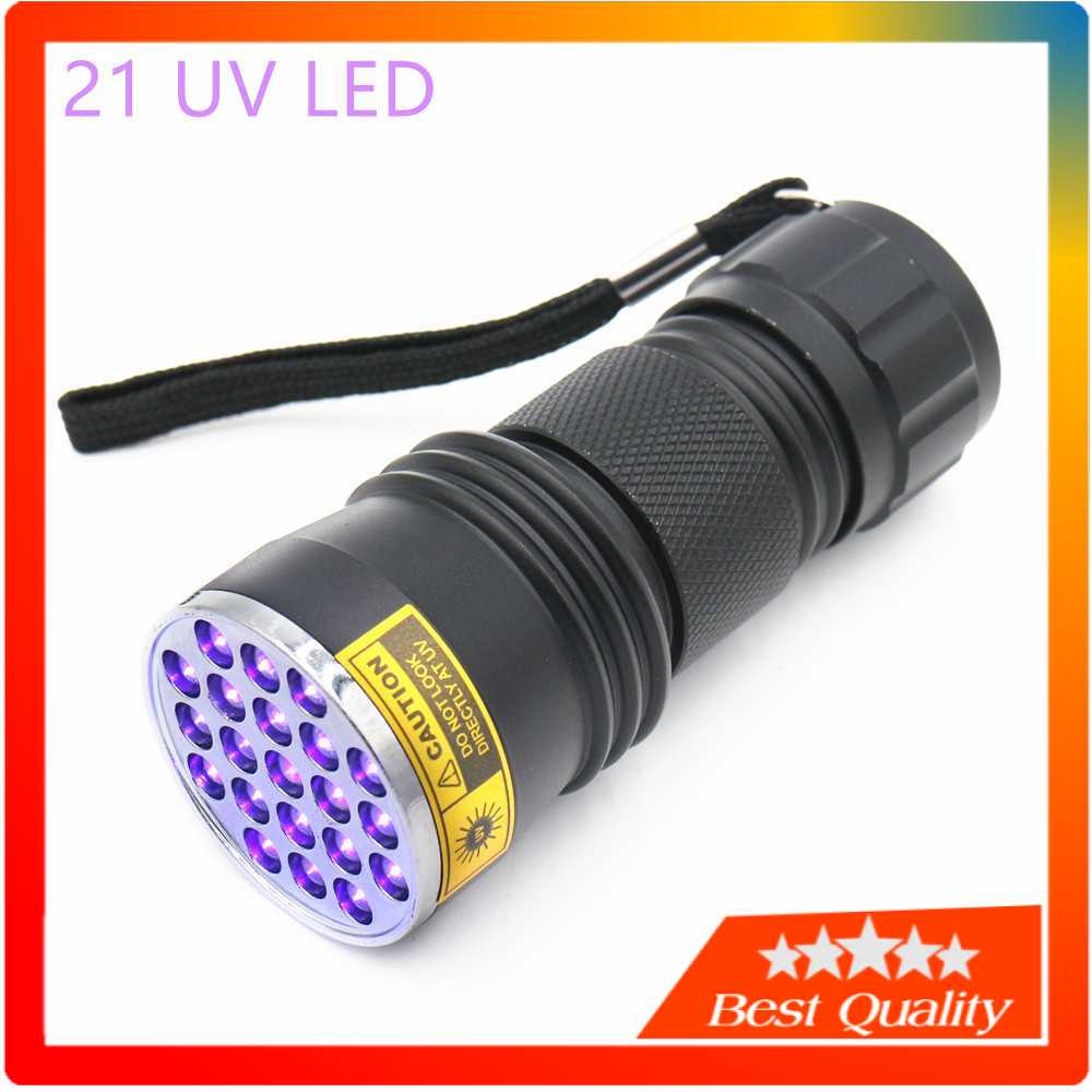 Jual Lampu UV Senter UV LED Super Terang Ultraviolet UV 400nm 21 LED Deteksi Uang Palsu | Shopee ...