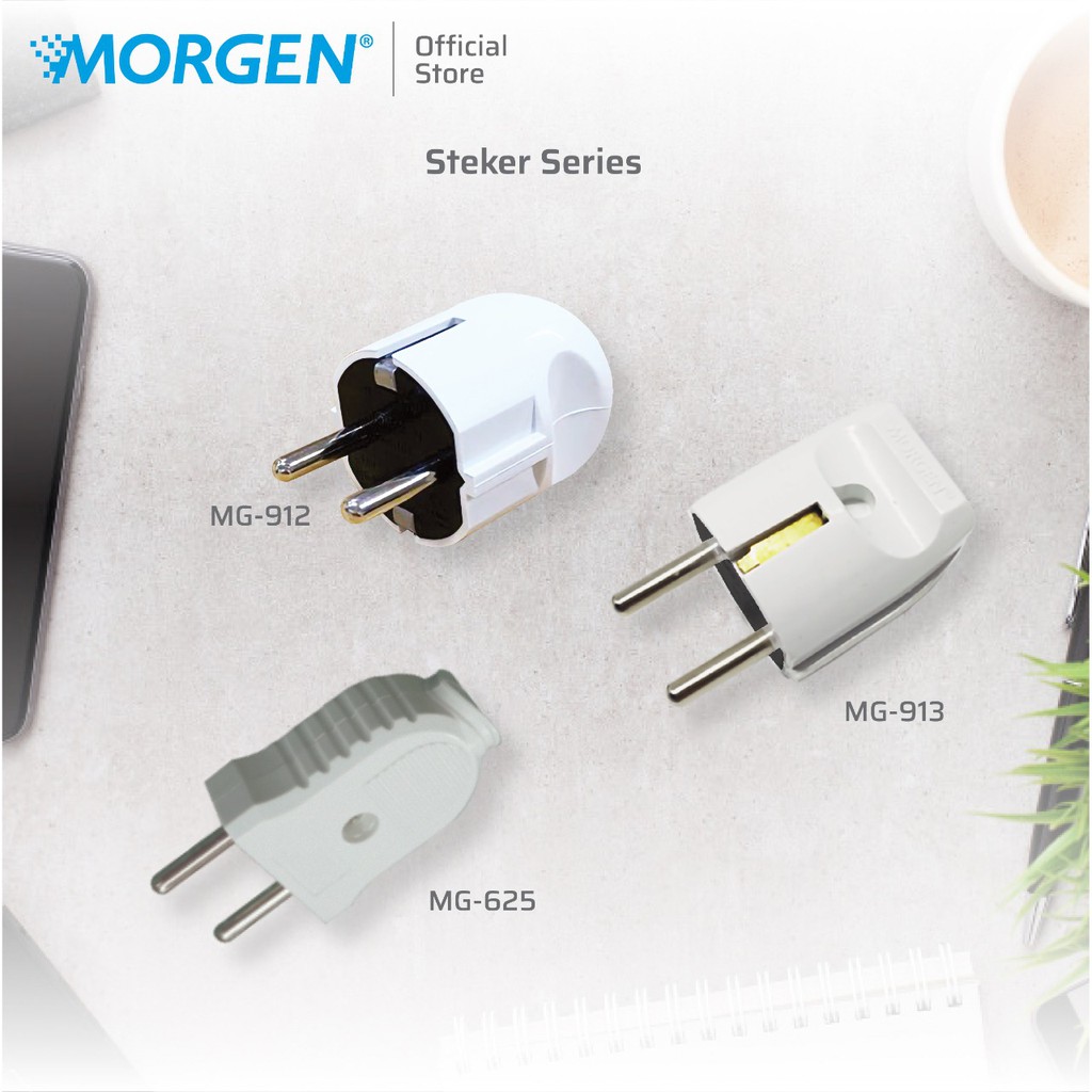 Jual Steaker Colokan Arde / Biasa Kuningan Cop listrik standar SNI ...