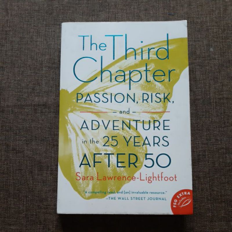 Jual The Third Chapter. Passion, Risk and Adventure in the 25 years after 50 (preloved) | Shopee ...
