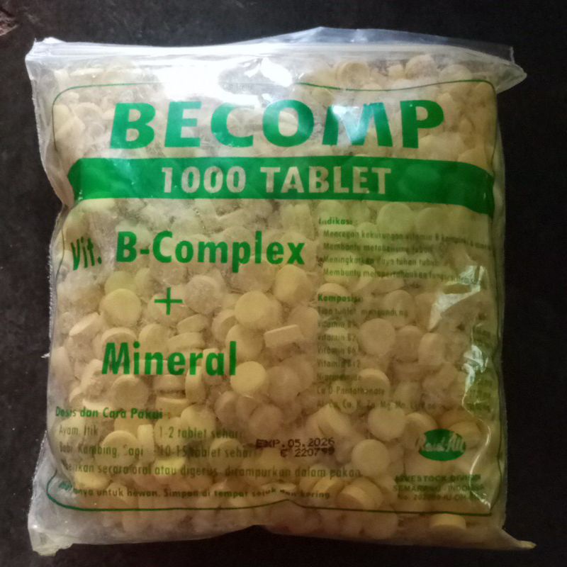Jual BECOMP 1000 Tablet | Shopee Indonesia