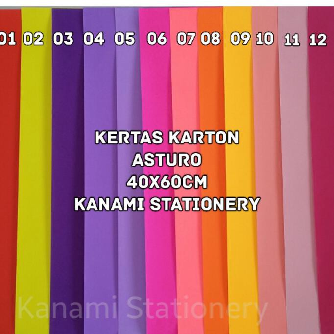 Jual Diskon! Kertas Asturo 40X60Cm. | Shopee Indonesia